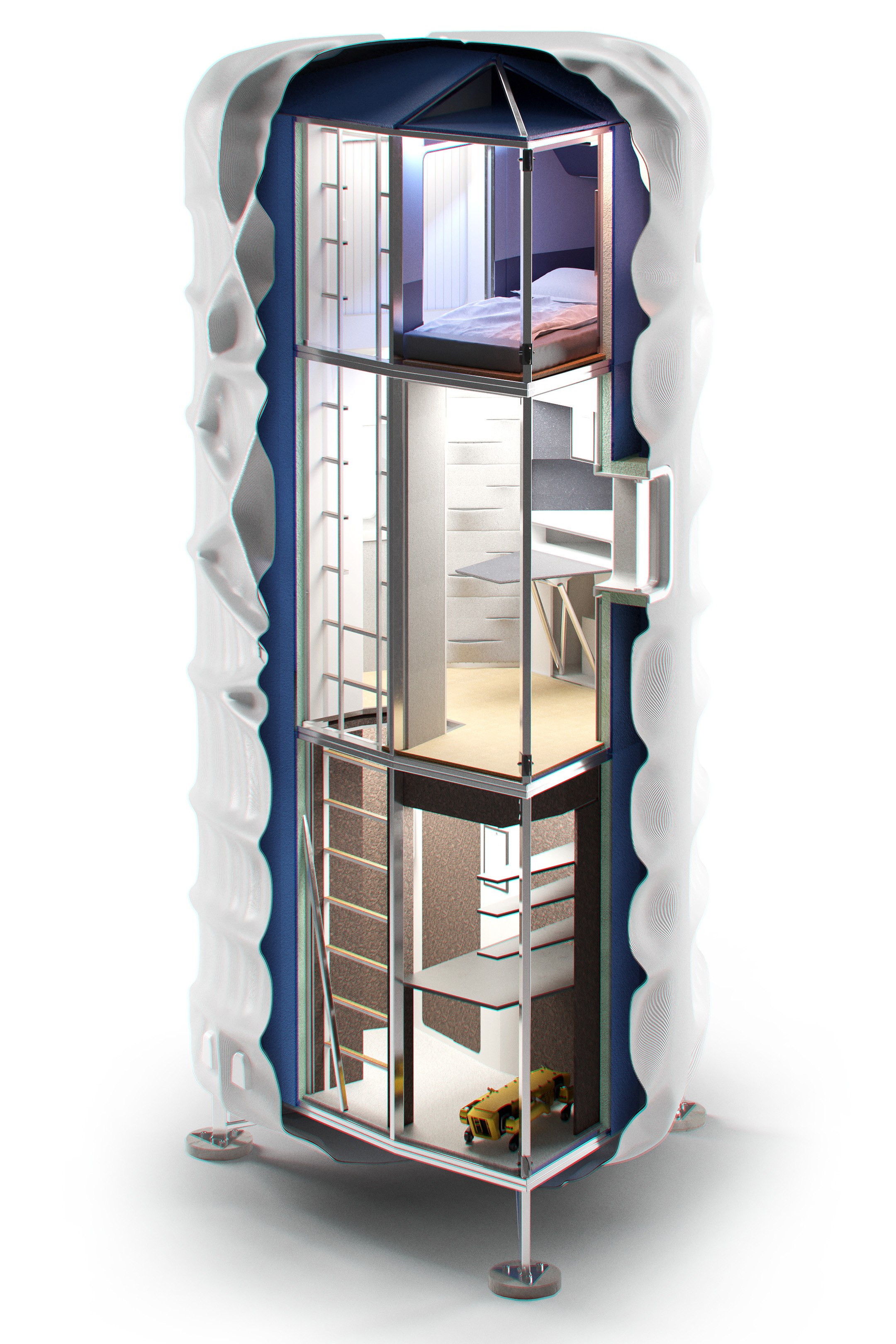 Weltgrößte 3D-gedruckte Polymerstruktur